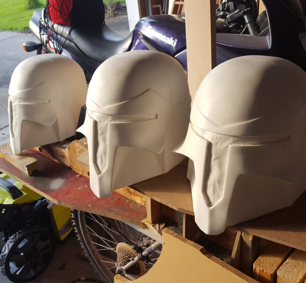 Loth-Wolf Mandalorian Helmet – Negative Eleven – Prop Workshop